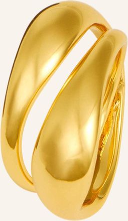 Pompidou Ring Chubby Two-In-One Ring By Glambou gold