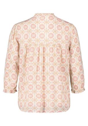 Cartoon Langarmbluse Bluse Kurz 3/4 Arm