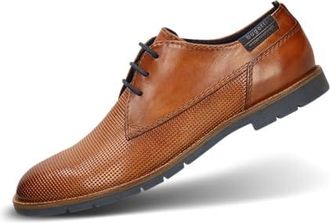 Bugatti Homme 311-arm01 Chaussures Basses à Lacets, Cognac, 41 EU