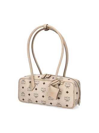 MCM Womens Bags Beige Polyurethane