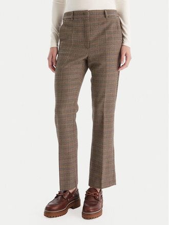 Max Mara Stoffhose Baco 2525136042 Braun Regular Fit