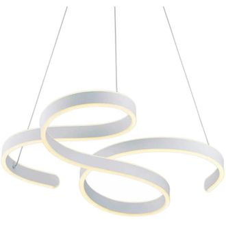 Trio Leuchten Trio Lighting - neuwertig] Led Pendelleuchte Francis H&auml;ngeleuchte H&auml;ngelampe Lampe Wei&szlig; Matt B-Ware