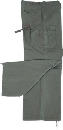 MFH Herren Kampfhose US M65 Rip Stop, Oliv-Stonewashed, XL, 01364B
