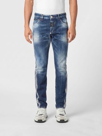 Philipp Plein Jeans Homme couleur Denim