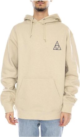 HUF Huf, Homme, Sweatshirts et sweats &agrave; capuche, Beige, Taille: L Sweat &agrave; Capuche Pullover
