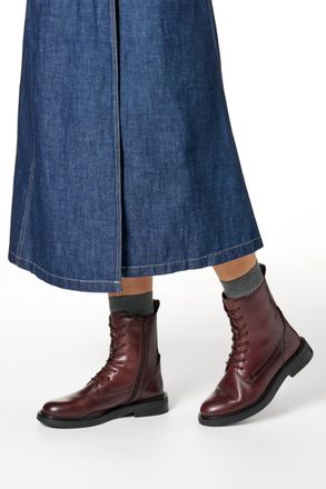 Geox WOMAN D SERILDA ANKLE BOOTS WINE 39.5_EU