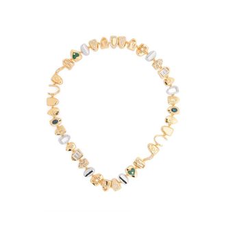 Medea Gold-Platin-Halskette im Erin Taylor-Stil - - Accessories - Damen - Gelb - ONE SIZE