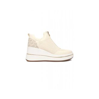 Michael Kors Emmy Wedge Zip Slip-On - - Shoes - Damen - Beige - 39 EU
