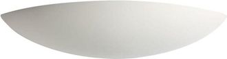 Aric Aric - domino - Applique Mur pl&acirc;tre E27 77W max.,demi-lune, Lpe non incl