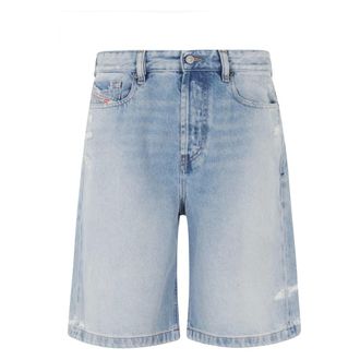 Diesel Damen, Shorts, Blau, W24Gr&ouml;&szlig;e