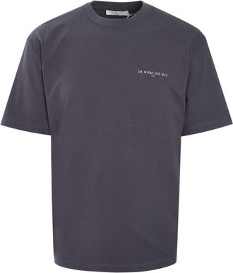 Ih Nom Uh Nit T-Shirt mit Logo-Print - Grau