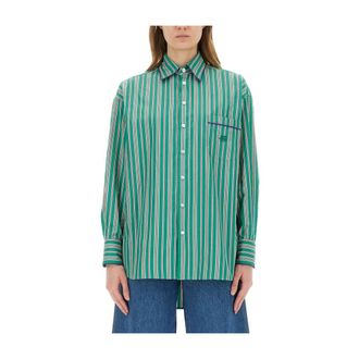 Etro Femme, Blouses et Chemises, Vert, Taille: 38 FR Shirt
