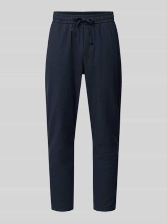 Only & Sons Tapered Leinenhose aus Baumwoll-Leinen-Mix Modell LINUS