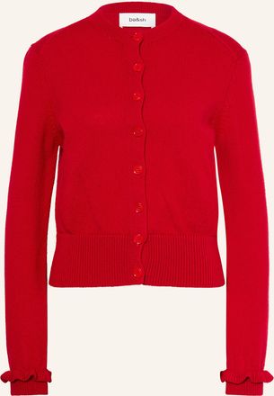 BA&SH Ba&Sh Strickjacke Karante Mit R&uuml;schen rot