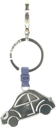 Coccinelle Femme, Accessoires, Gris, Taille: ONE Size Porte-cl&eacute;s M&eacute;tal Basique