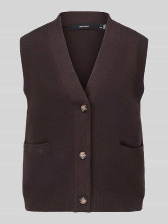 Vero Moda Strickweste mit V-Ausschnitt