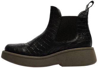 FLY London Fly London Damen Mulk159fly Stiefelette, Schwarz, 42 EU