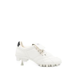 Miharayasuhiro Quilted Football-style Pumps