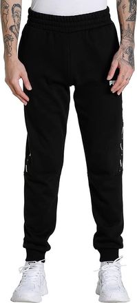 Puma Herren Ess+ Tape Sweatpants Fl Cl Strickhose, Puma Schwarz, XXL EU