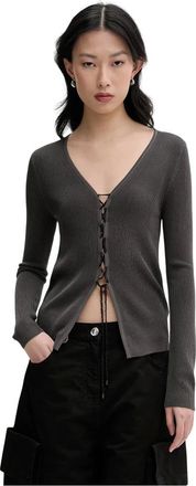 Miss Sixty Damen, Strickwaren, Grau, XSGr&ouml;&szlig;e