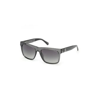 Guess Homme, Accessoires, Gris, Taille: 57 MM Lunettes de soleil carrées