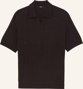 Reiss Reiss Strickshirt Chelmsford Aus Merinowolle braun