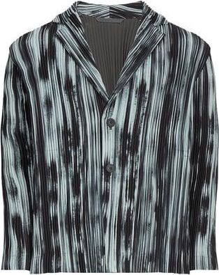 Homme Plissé Issey Miyake Blazer à rayures