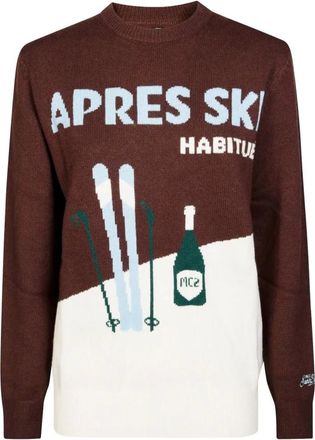 Saint Barth Homme, Pulls, Multicolore, Taille: S Heron Sweater