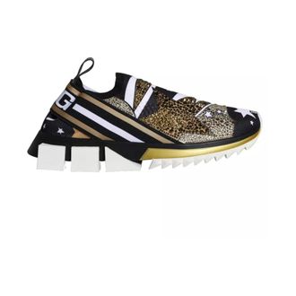 Dolce & Gabbana Multicolor Kometenstern-Print Sneakers - - Shoes - Damen - Mehrfarbig - 37 EU