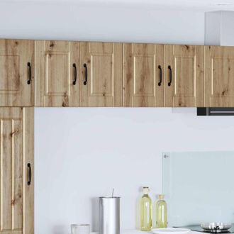 vidaXL vidaXL Armoire de cuisine avec &eacute;tag&egrave;re Ch&ecirc;ne artisanal 60 x 31 x 40 cm