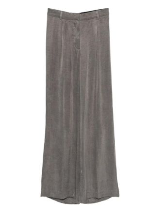 Officine G&eacute;n&eacute;rale pantalon &agrave; taille palazzo - Gris