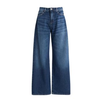 Icon Denim Los Angeles Femme, Jeans, Bleu, Taille: W24 Debby Wide Leg Jeans