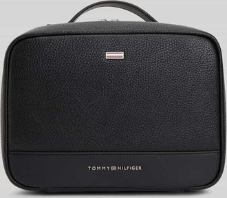 Tommy Hilfiger Kulturbeutel mit Logo-Applikation