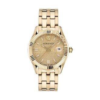 Versace Greca Uhr - - Accessories - Herren - Gelb - ONE SIZE