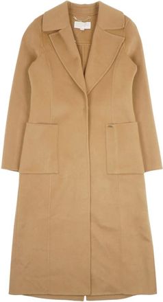 Michael Kors Femme, Manteaux, Brun, Taille: 36 FR Manteaux Ceintur&eacute;s