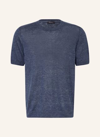 Maerz Maerz Muenchen Strickshirt Aus Leinen blau