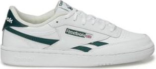 Reebok Club C Revenge Gar&ccedil;on Sneaker, White Collegiategreen Vintagechalk, 38 EU