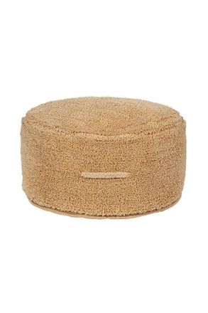 Lorena Canals Maschinenwaschbarer Puff Chill Honey 100% nat&uuml;rliche Baumwolle/f&uuml;llung: 100% Polyester -Gelb- &Oslash; 50 x 20 cm