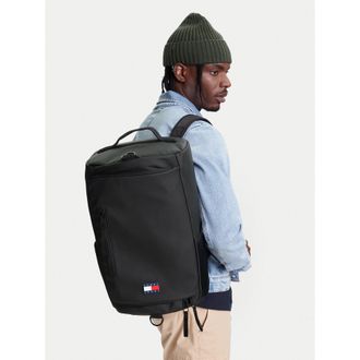 Tommy Jeans Rucksack Tommy Jeans Tjm Elevated Pu Multi Backpack AM0AM13407 Schwarz