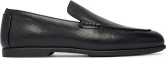 Calvin Klein Slipper Calvin Klein Low Prof Loafer Txt Lth HM0HM02175 Schwarz