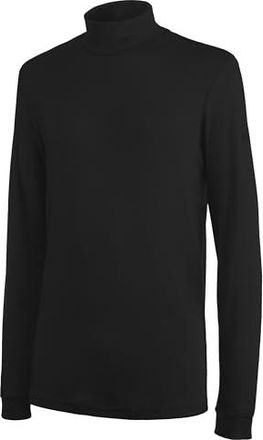Brandsseller T-Shirt &agrave; col roul&eacute; Homme 100% Coton - Doux, Chaud et Respirant pour lHiver, id&eacute;al comme premi&egrave;re Couche pour Le Ski et Les activit&eacute;s de Plein air - N