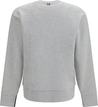 Thom Browne Colorblock 4-Bar Detail Sweatshirt - Navy