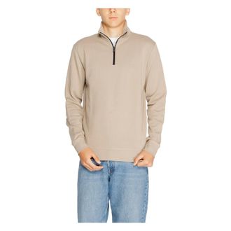 HUGO BOSS Homme, Sweatshirts et sweats à capuche, Brun, Taille: S Sweat Homme Automne/Hiver Coton
