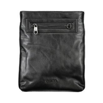 Calvin Klein Schwarze Schultertasche mit Kontrastdetails - - Bags - Herren - Schwarzk - ONE SIZE