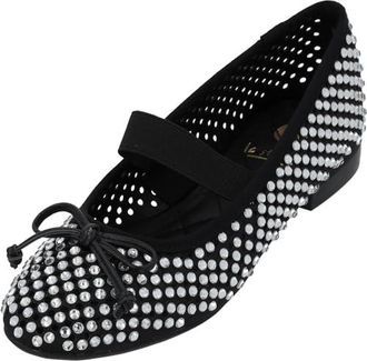 La Strada 2300920 Ballerines dété pour femme - Pantoufles tendance pour femme, Noir, 40 EU