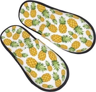 Generic Slippers Motif Ananas L&eacute;gers Pantoufles Portative Chausson Hotel Pour Chambre Homme Int&eacute;rieur M