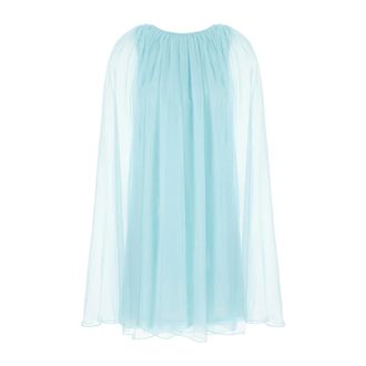 Max Mara Footing Flared Dress - - Dresses - Damen - Blau - S