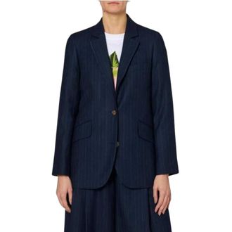 Paul Smith Gestreifter Blazer - - Jackets - Damen - Blau - 2XS
