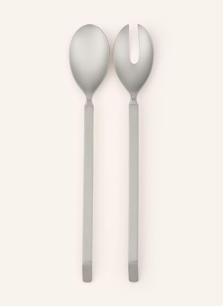 Alessi Salatbesteck Dry silber