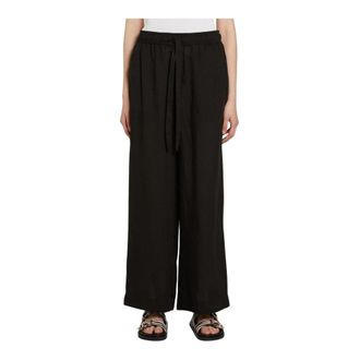 Marella Wide Hosen - - Trousers - Damen - Schwarzk - L